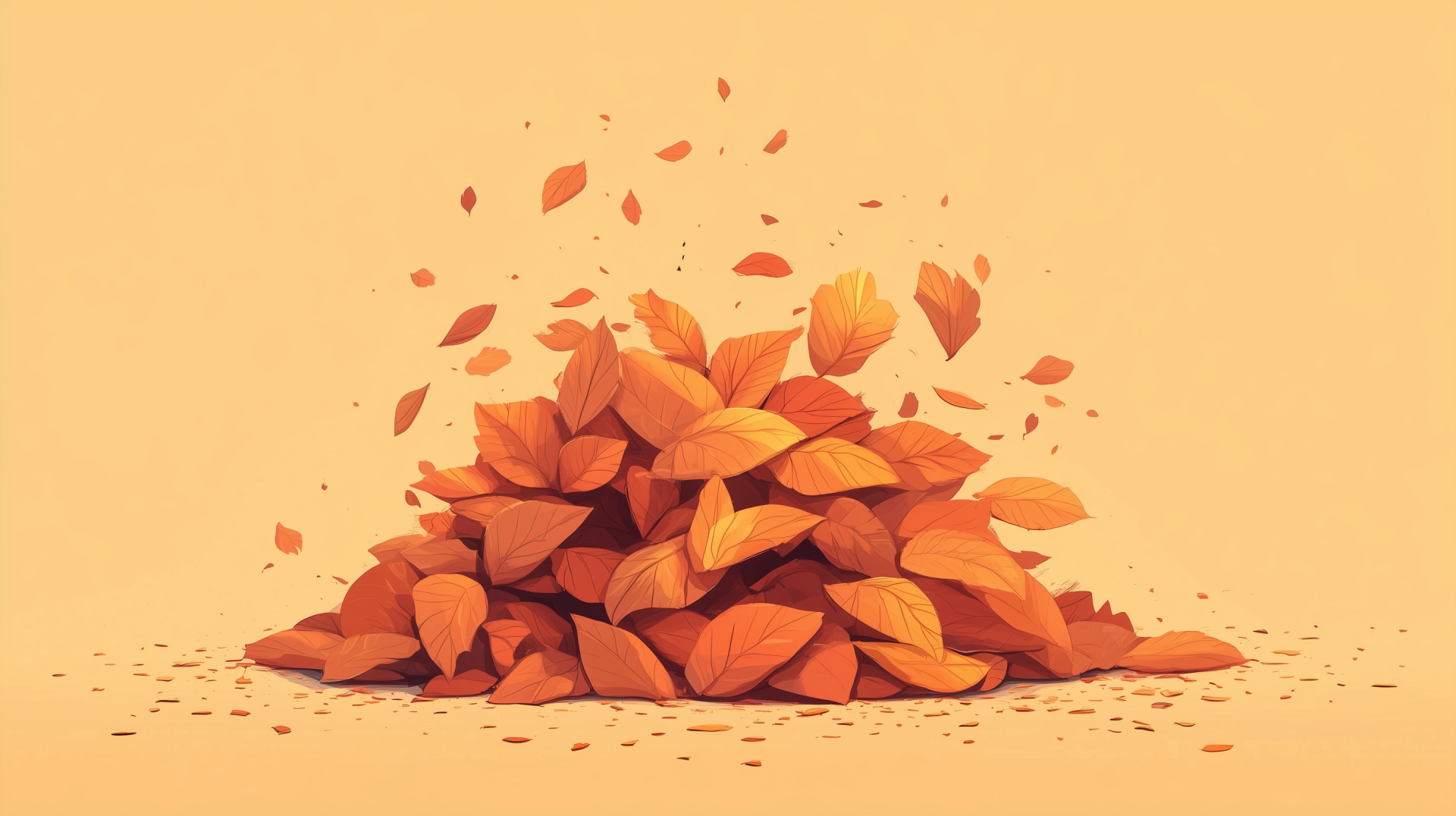 Leaf Pile Wallpapers