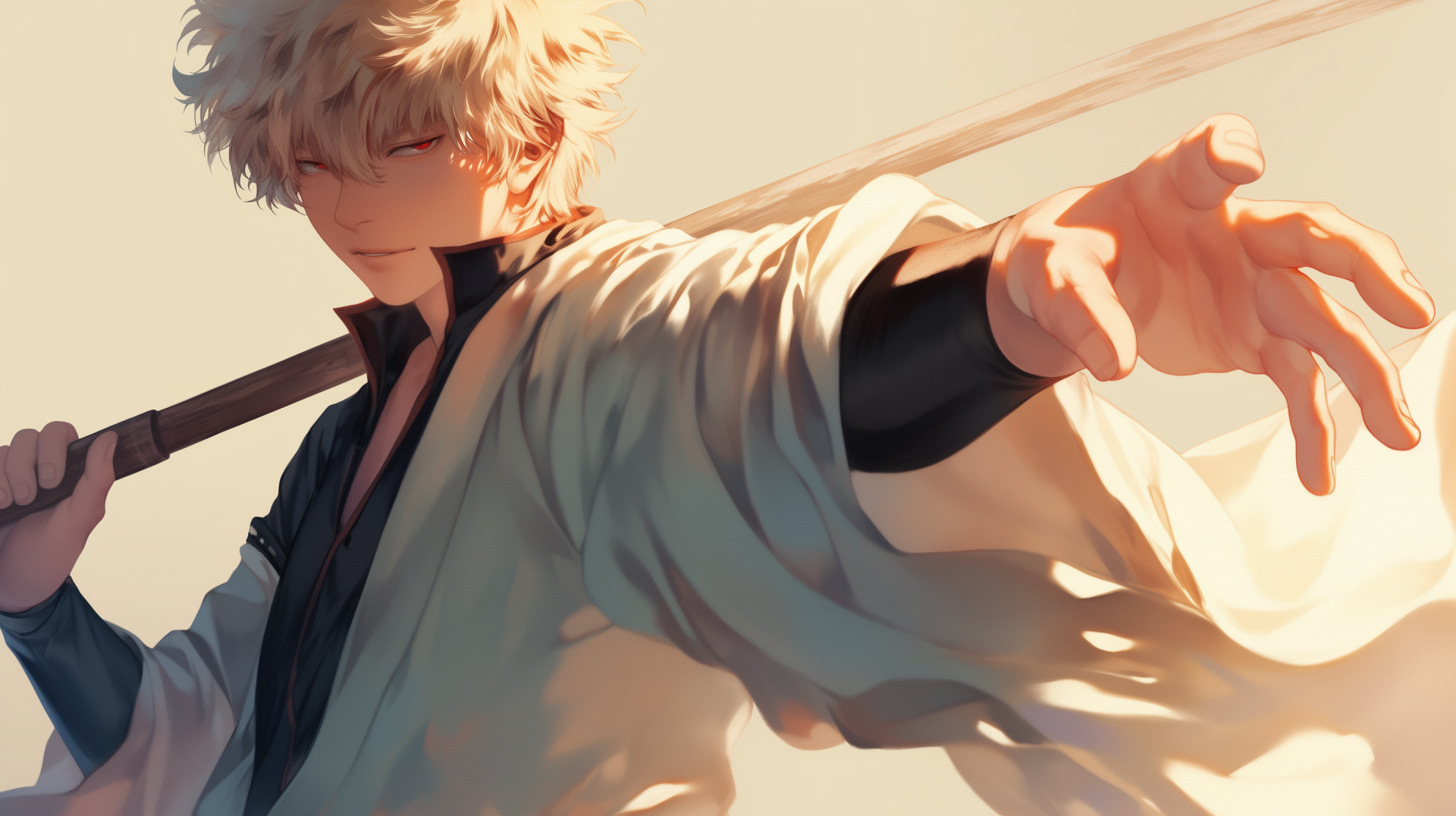 Gintoki Sakata HD Wallpaper from Gintama by patrika