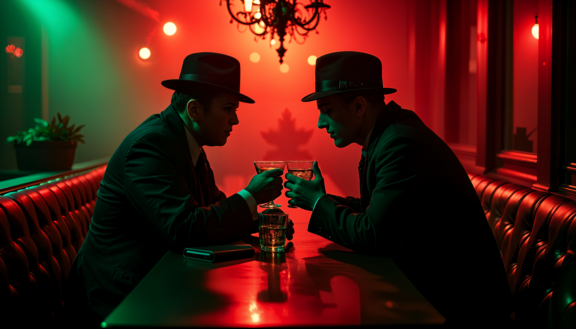 Mafia Nights: A Stunning 4K Ultra HD Wallpaper by QuantumCurator