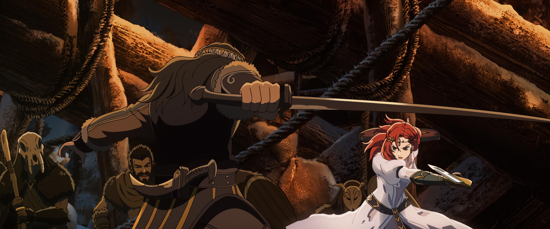 Epic Anime HD Wallpaper: The Lord of the Rings - The War of the Rohirrim