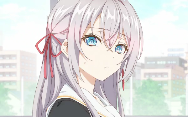 Alya Mikhailovna Kujou - 4K Anime Wallpaper: Hidden Feelings Revealed