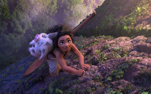 Moana 2: Stunning 4K Ultra HD Wallpaper of Moana Waialiki