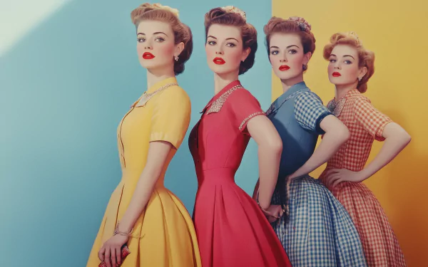 [10+] Vintage Fashion Wallpapers