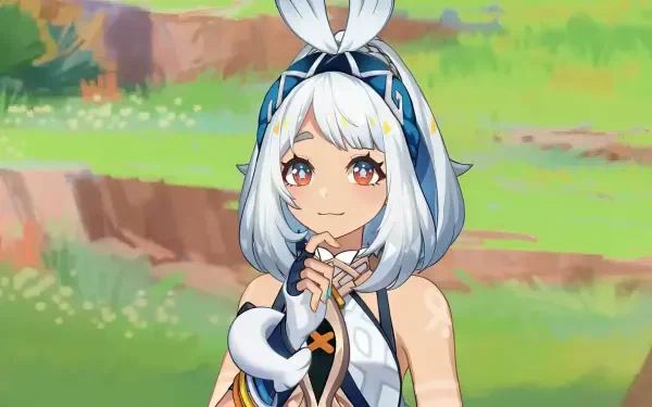 Stunning Mualani HD Wallpaper from Genshin Impact