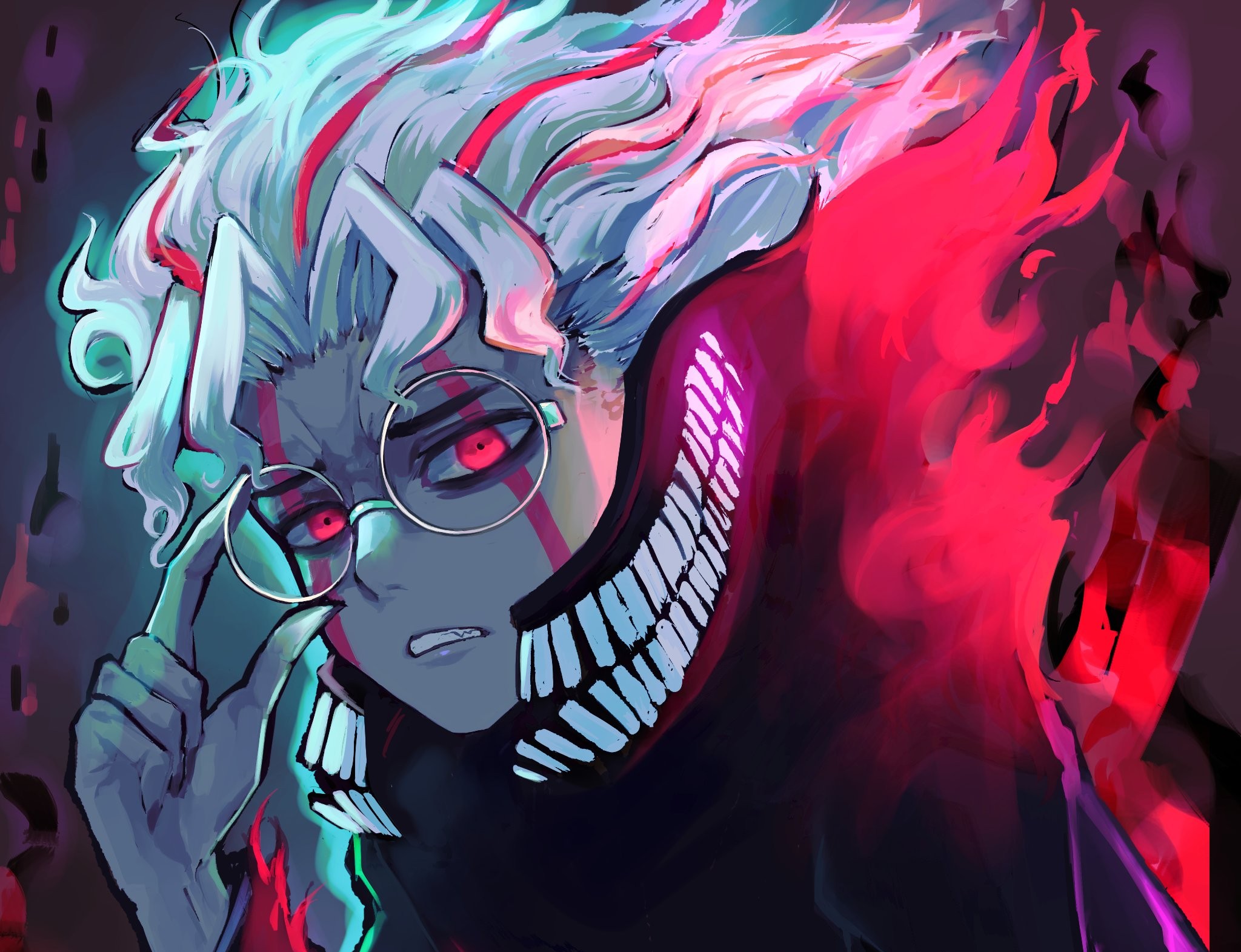 Dandadan Anime HD Wallpaper Featuring Ken Takakura’s Fierce Aura by ...