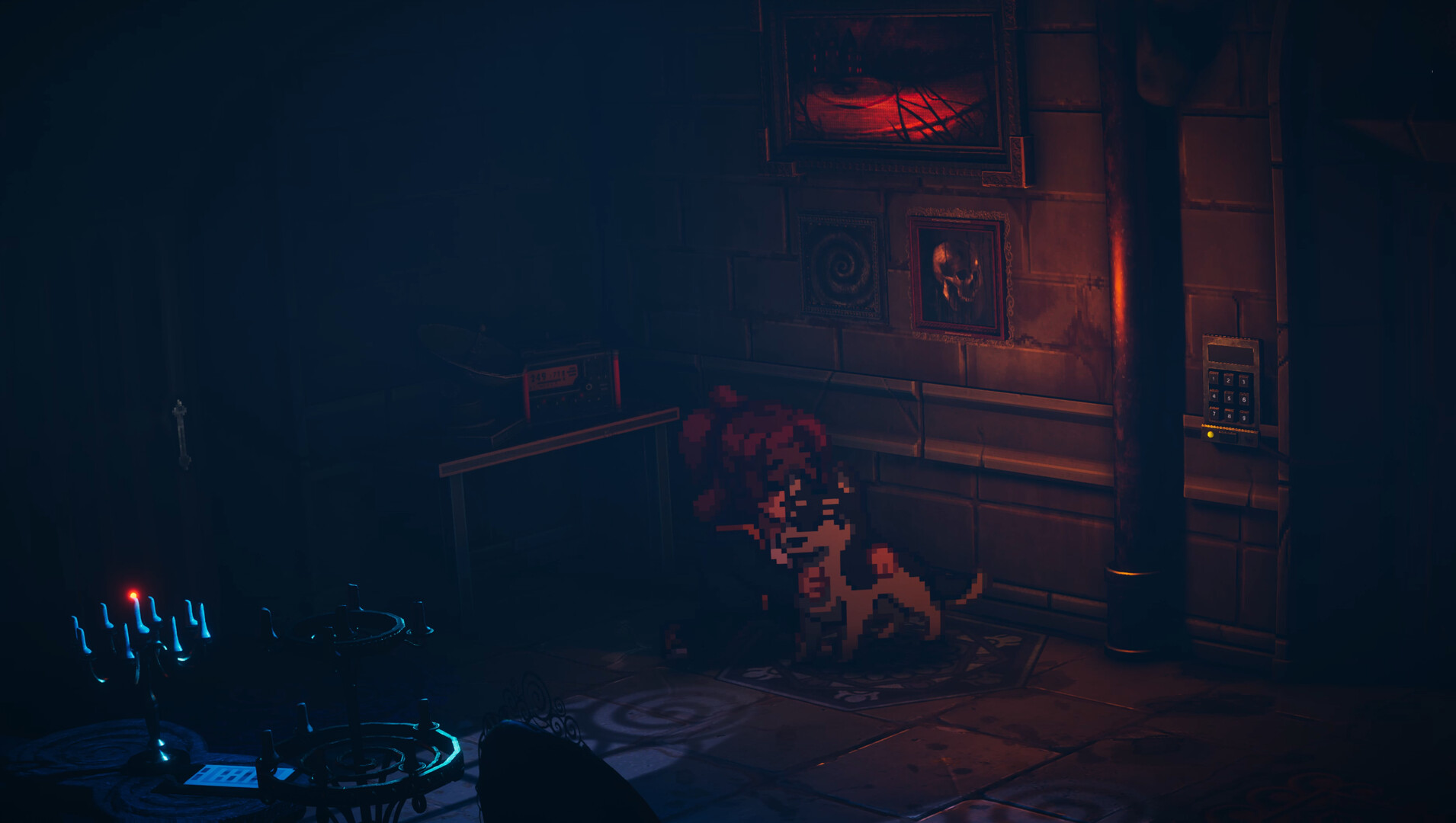 Enigma of Fear: HD Wallpaper for a Haunting Gaming Experience