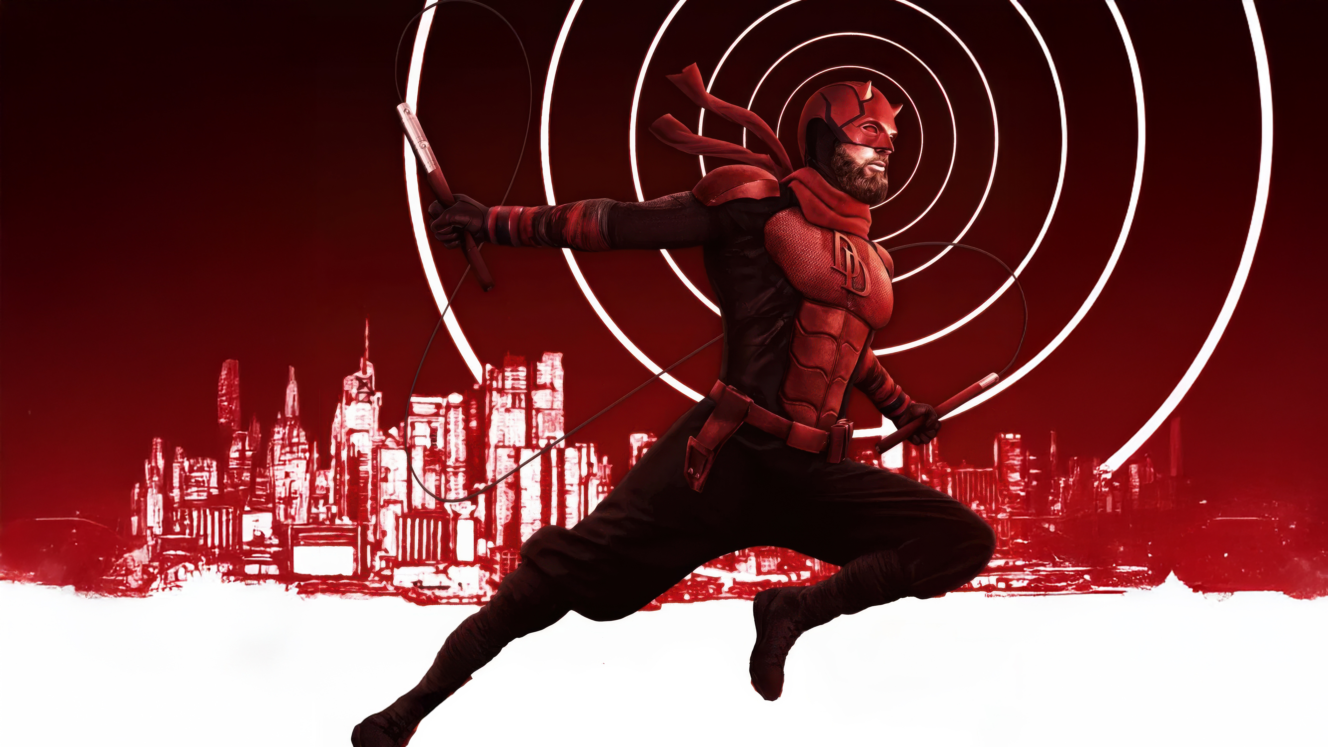 Daredevil Wallpaper 1920x1080 Oc 2932x2932 Daredevil Artwork Ipad Pro