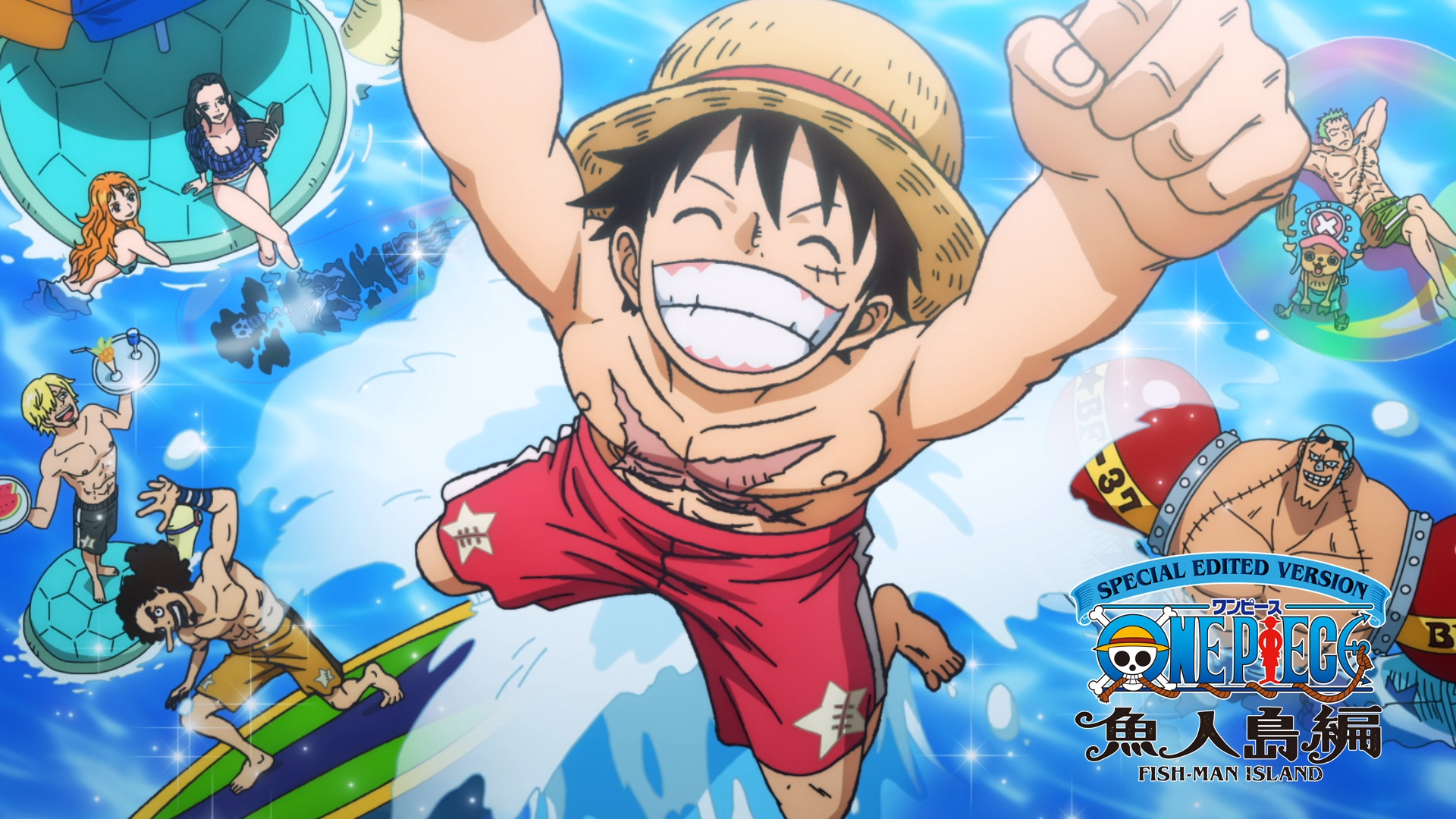 Download Anime One Piece Monkey D. Luffy HD Wallpaper | 1920x1080 ...