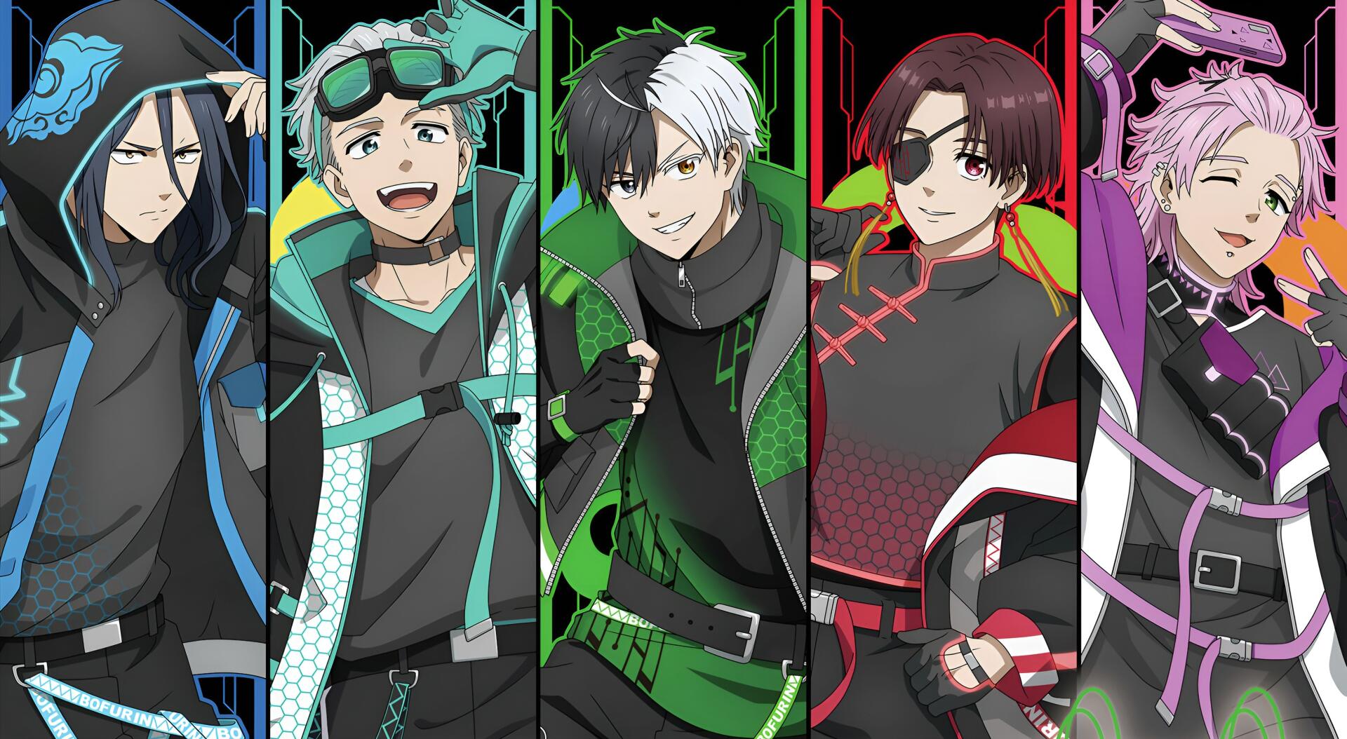 Wind Breaker Heroes: Vibrant Anime HD Wallpaper Showcase