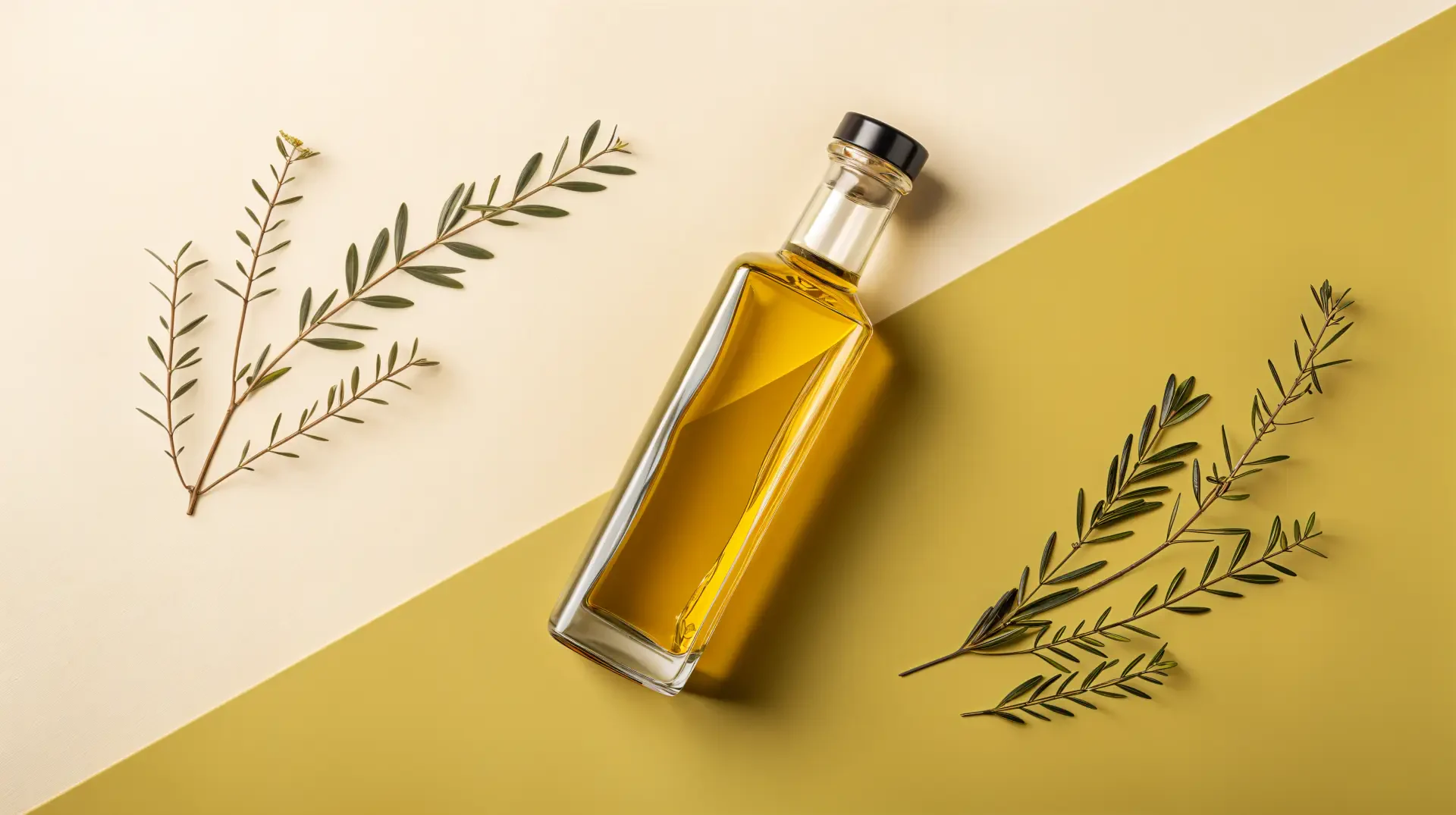 Elegant Olive Oil: A 4K Ultra HD Wallpaper by QuantumCurator