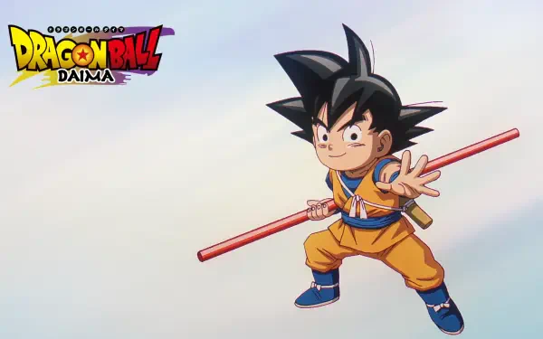 HD Dragon Ball DAIMA: Goku’s Fierce Super Saiyan 4 Power by Akira Toriyama