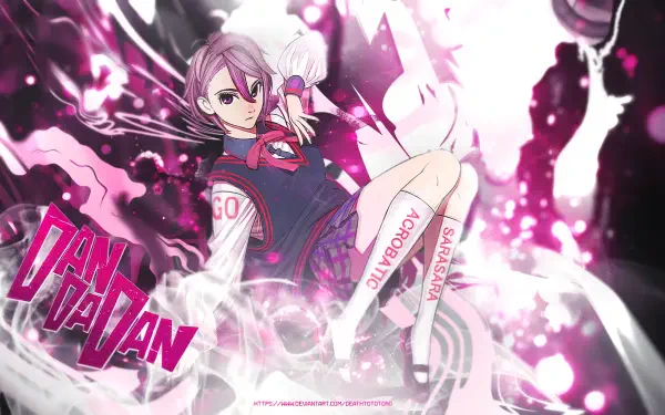 Download Anime Dandadan Aira Shiratori Hd Wallpaper