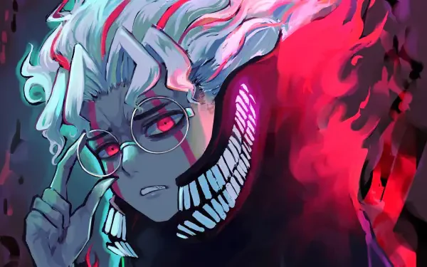 Dandadan Anime HD Wallpaper Featuring Ken Takakura's Fierce Edge