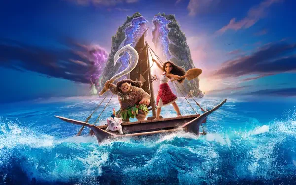 Moana 2: Moana Waialiki in Stunning 4K Ultra HD Wallpaper