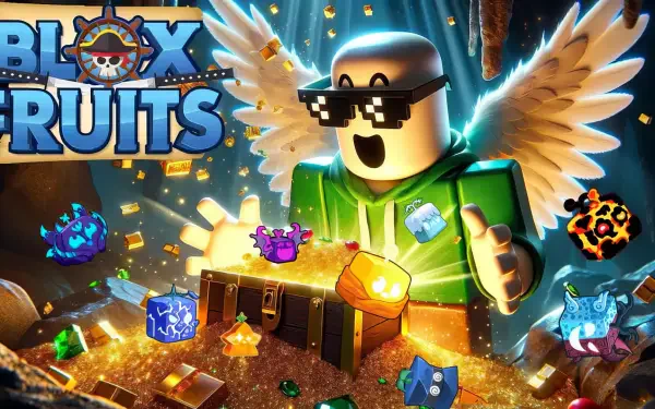 Epic Blox Fruits HD Wallpaper - Dive into Roblox Adventure!