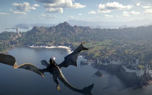 Crimson Desert: Stunning 4K Ultra HD Landscape Wallpaper