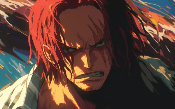 Shanks' Fury: HD One Piece Wallpaper by patrika