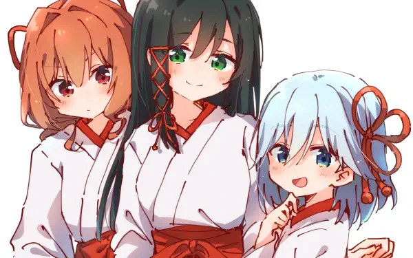 Download Anime Tying The Knot With An Amagami Sister Asahi Amagami Yae ...