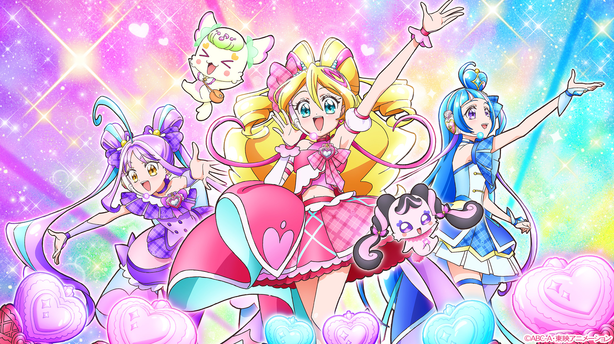 HD Wallpaper: You And Idol Precure Anime Adventure