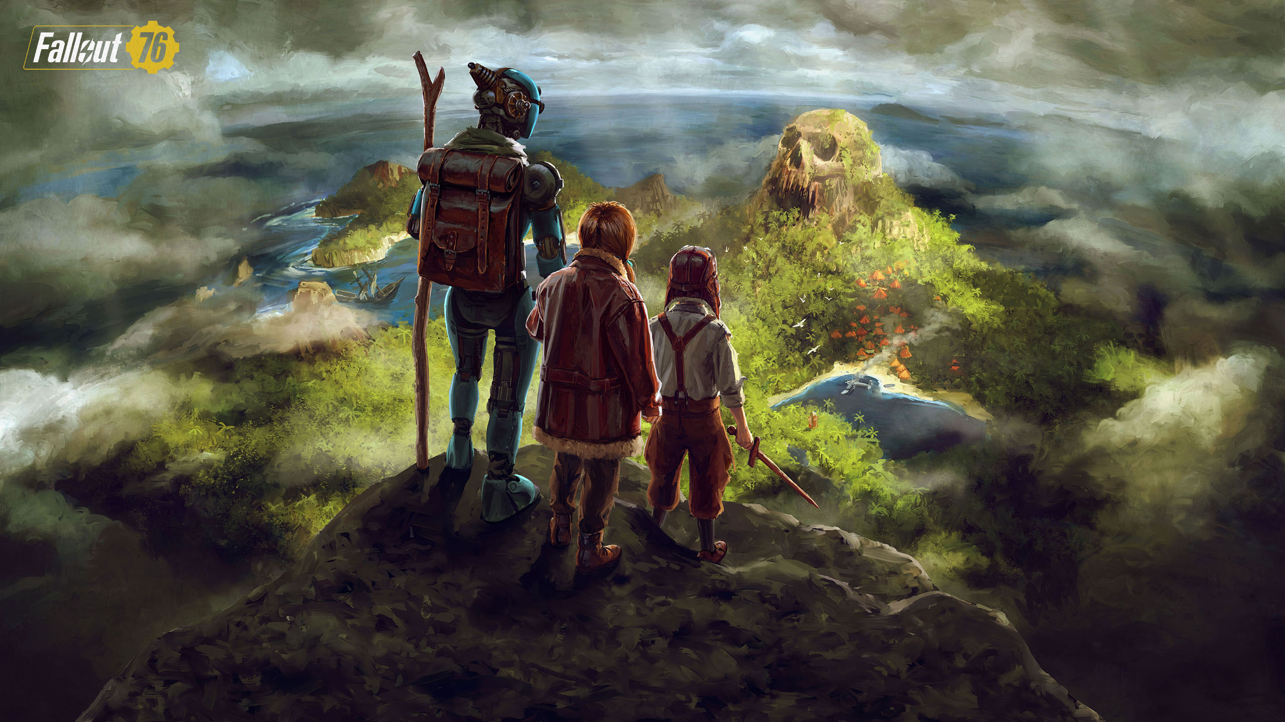 Fallout 76 HD Wallpaper: A Journey into the Wasteland by Astor Alexander