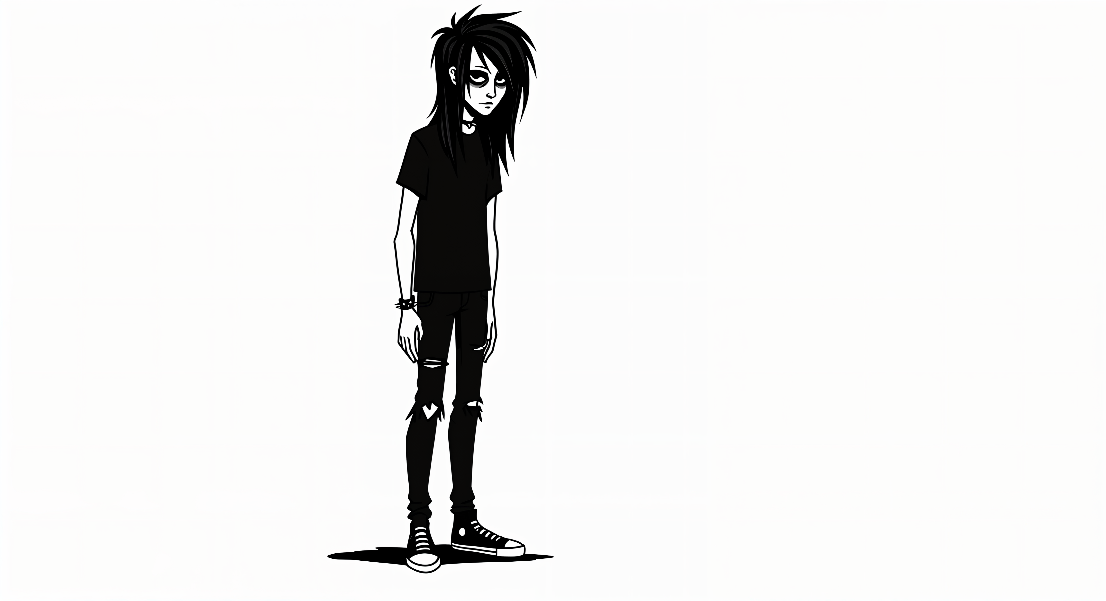Emo Style 4K Ultra HD Wallpaper by QuantumCurator