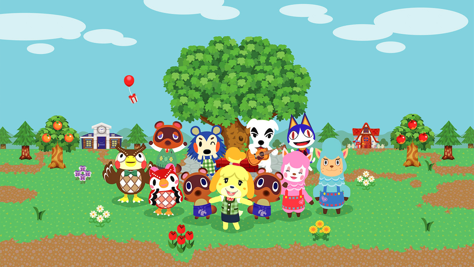 Download Animal Crossing HD Wallpaper