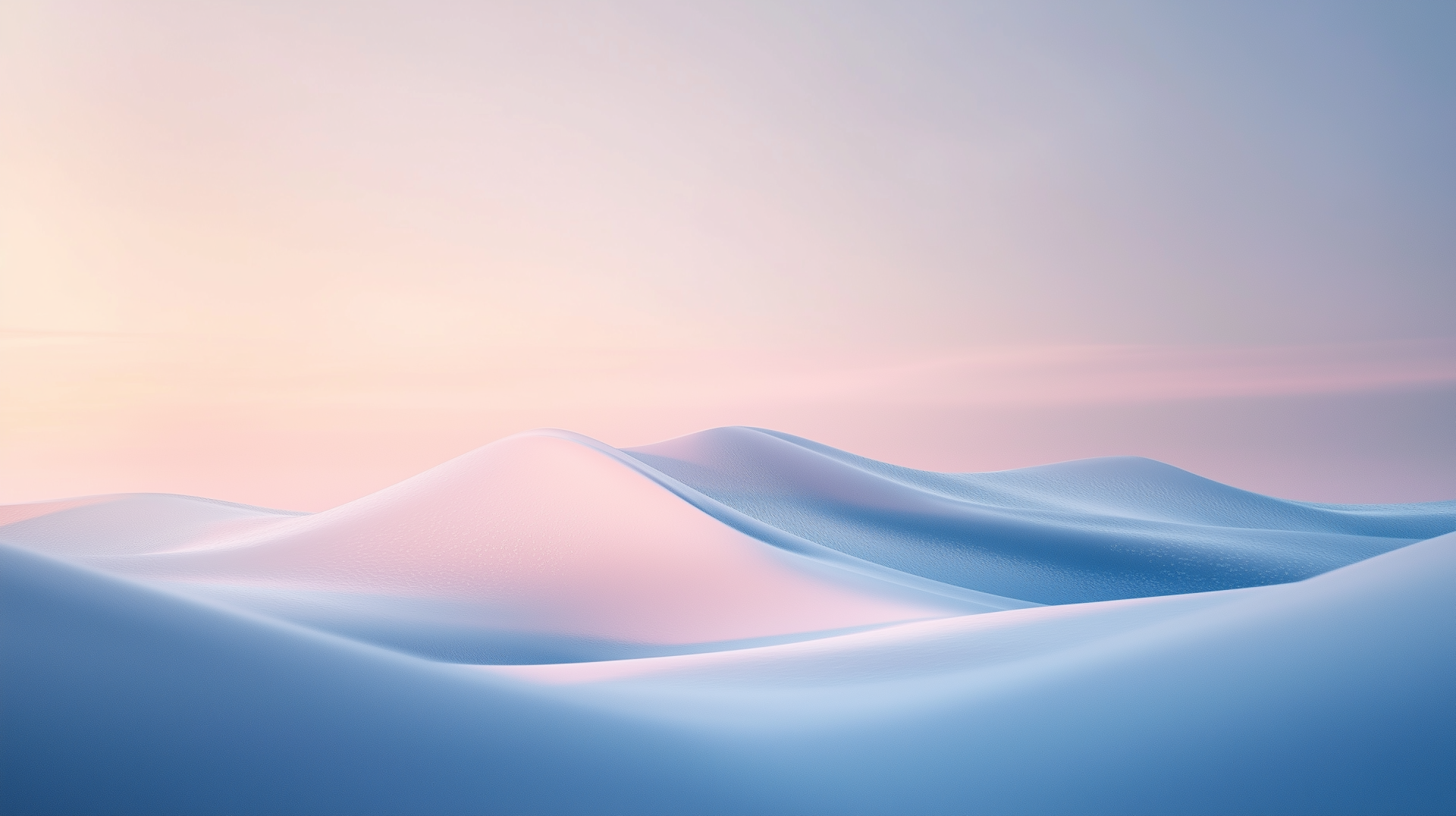 Soft Horizons: A Minimalist Pastel HD Wallpaper by patrika
