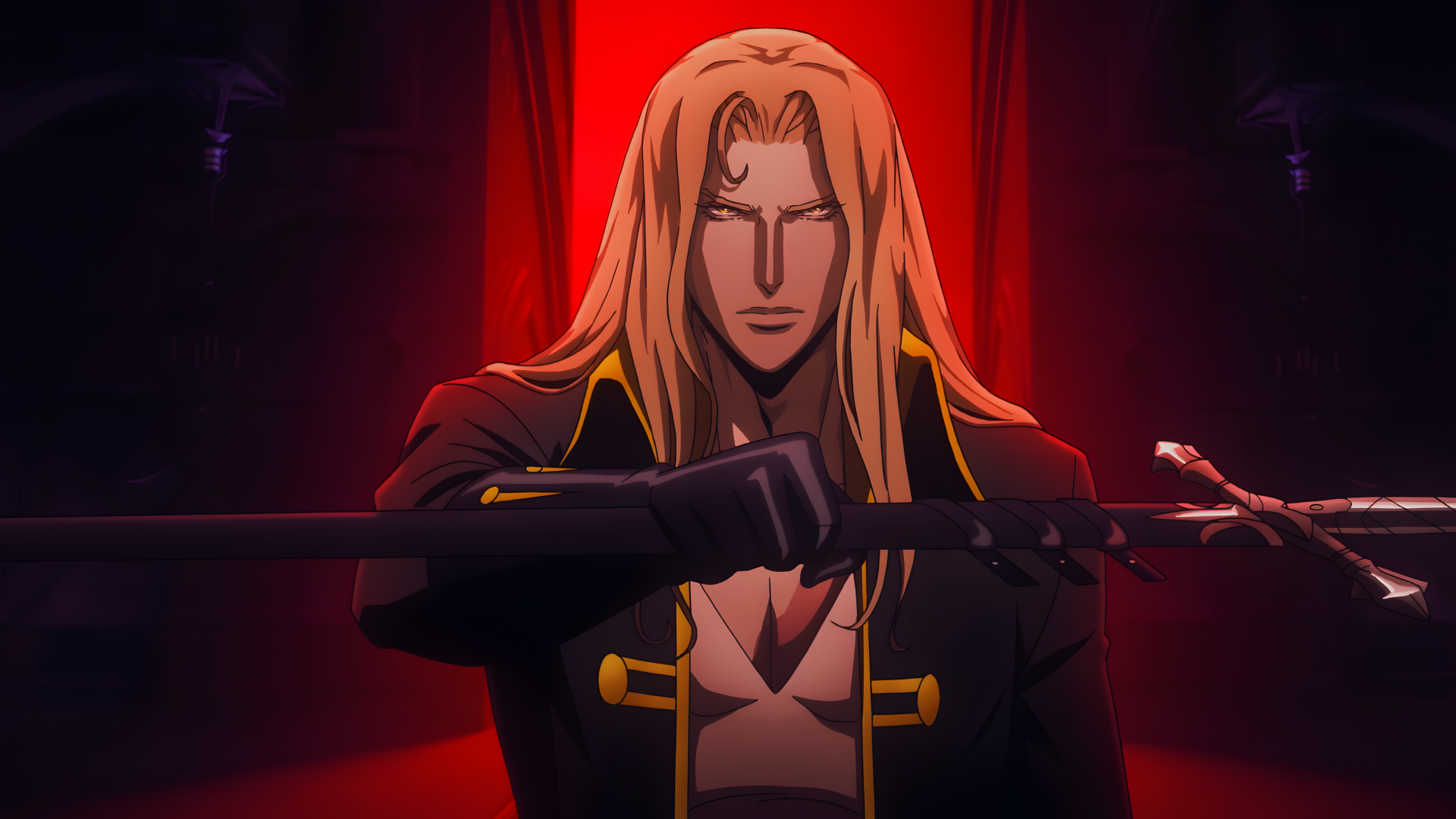 Alucard Unleashed: 4K Ultra HD Wallpaper from Castlevania