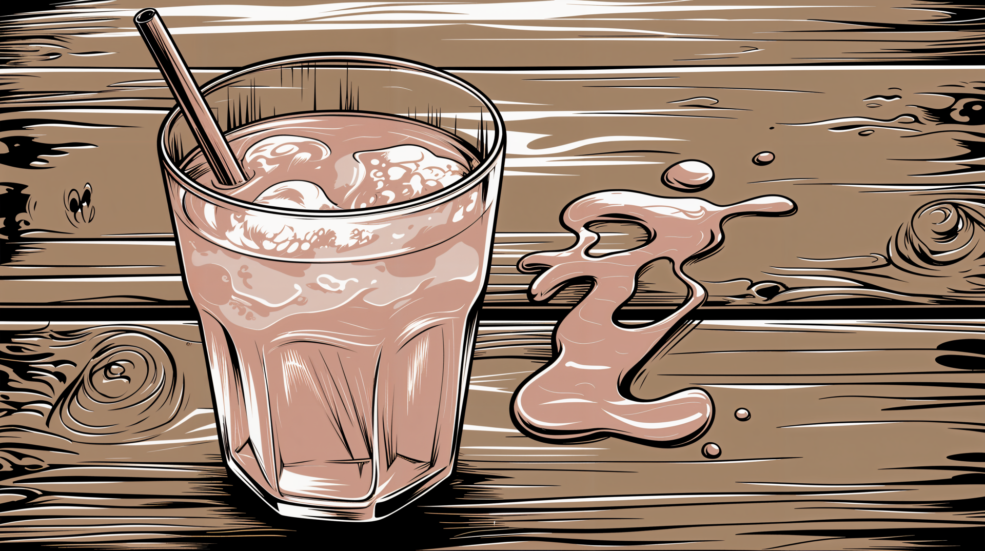 Refreshing Kombucha: A Stunning 4K Ultra HD Wallpaper by QuantumCurator