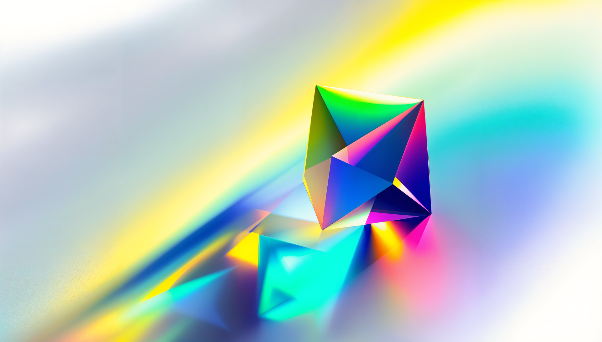 Vibrant Prism: 4K Ultra HD Wallpaper for a Colorful Touch by QuantumCurator