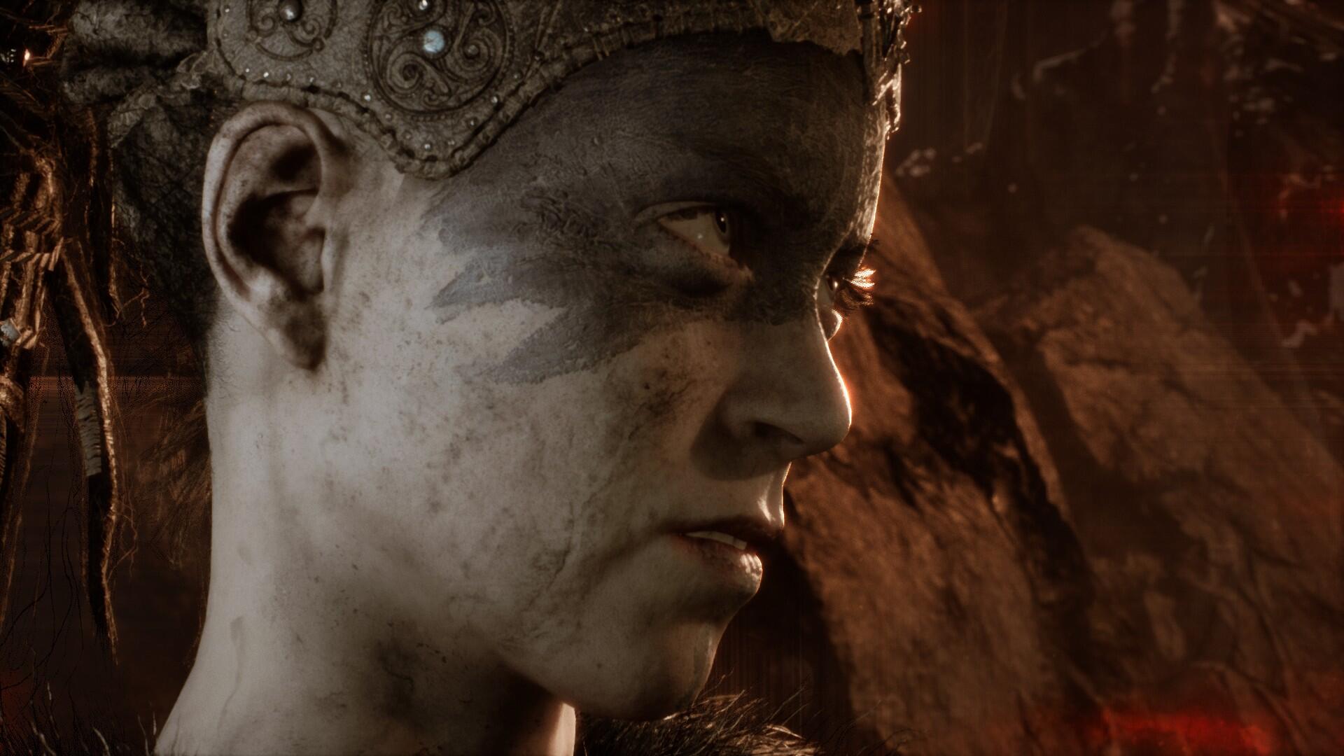 HD Wallpaper of Senua from Hellblade: Senua's Sacrifice