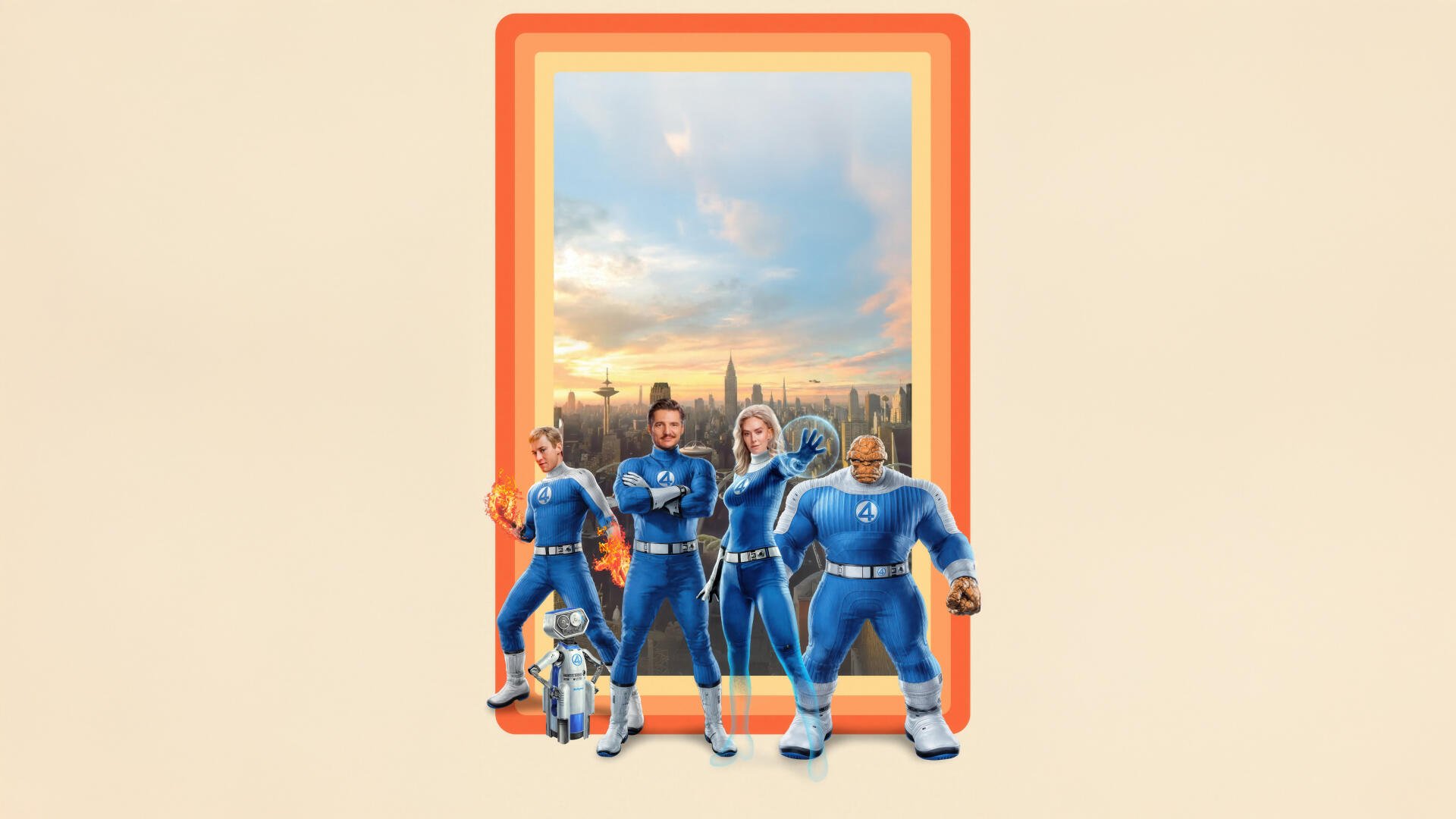 Download The Fantastic Four: First Steps 4k Ultra HD Wallpaper