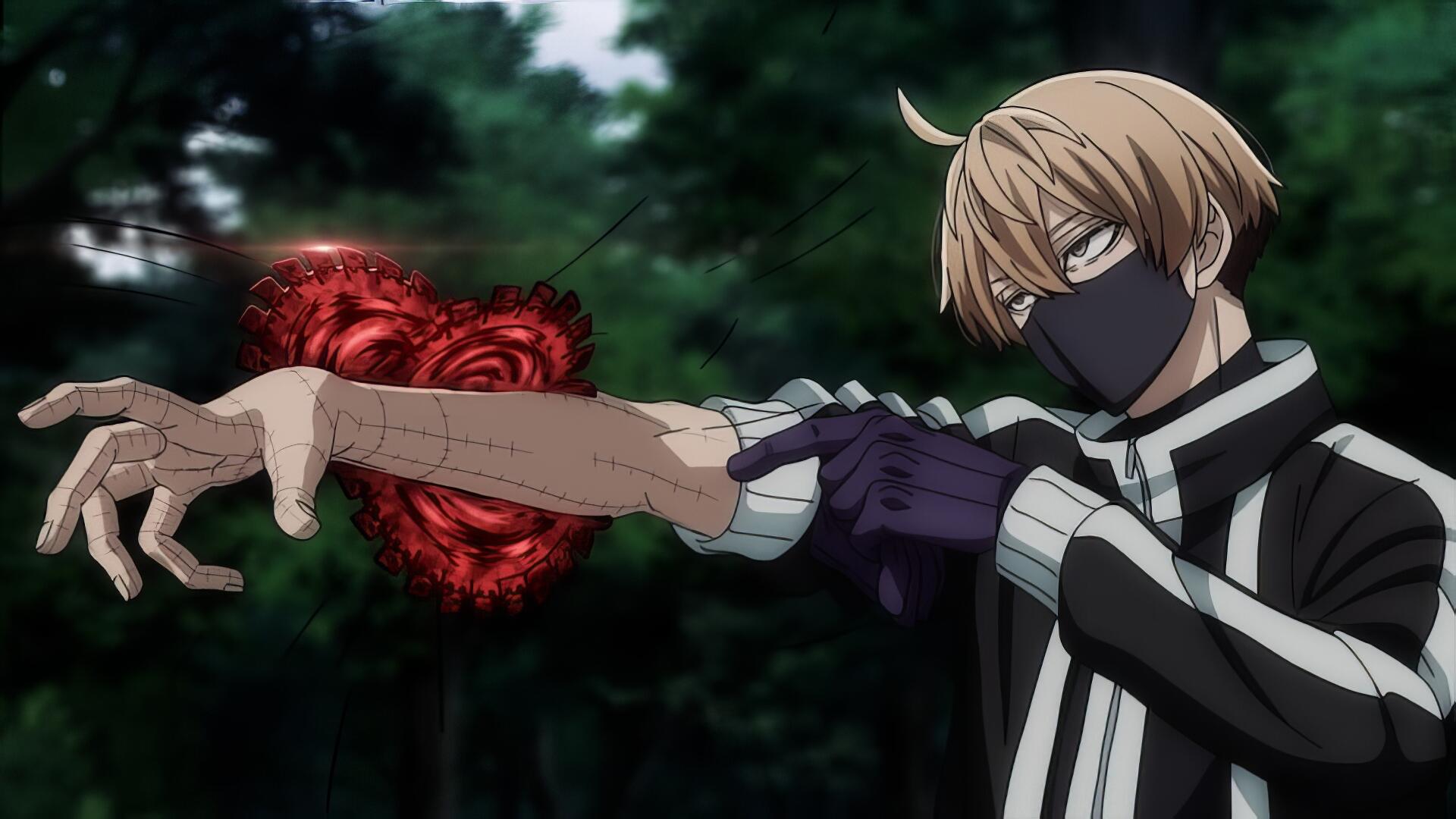 Tougen Anki Anime HD Wallpaper – Intense Battle Moment in Vibrant Detail