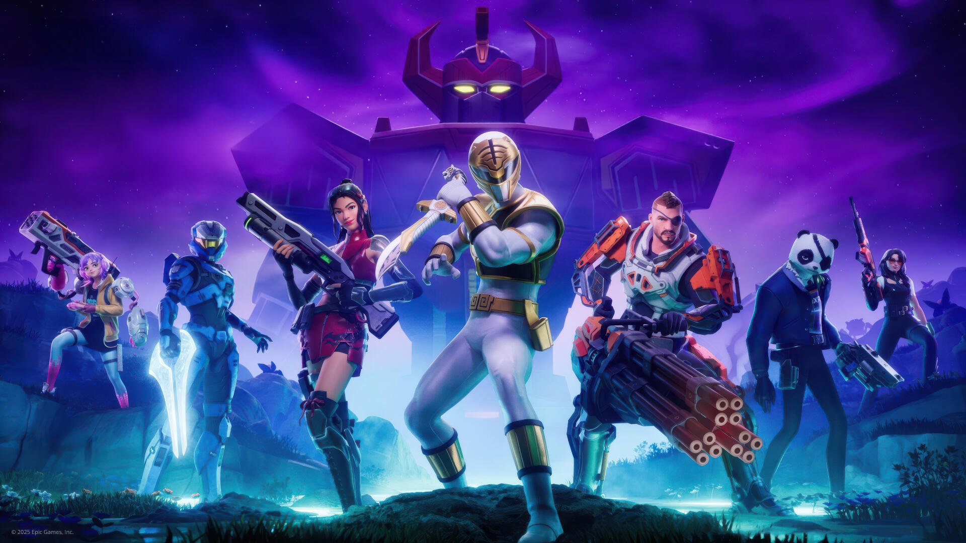 Fortnite Battle Royale 4K: Galactic Strikeforce Wallpaper