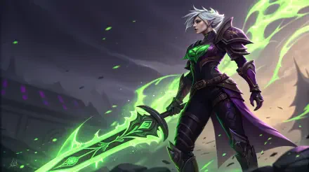 Riven (League Of Legends) - Desktop Wallpapers, Phone Wallpaper, PFP ...