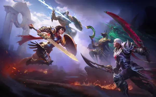 Epic Smite 2 Action: 4K Ultra HD Wallpaper