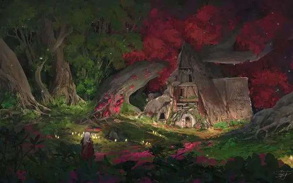 Medieval Knight Resting: A Serene HD Wallpaper by patrika