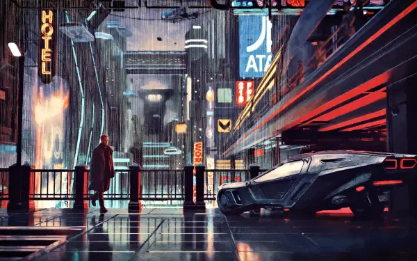 Blade Runner 2049 — Neon Metropolis 4K Wallpaper