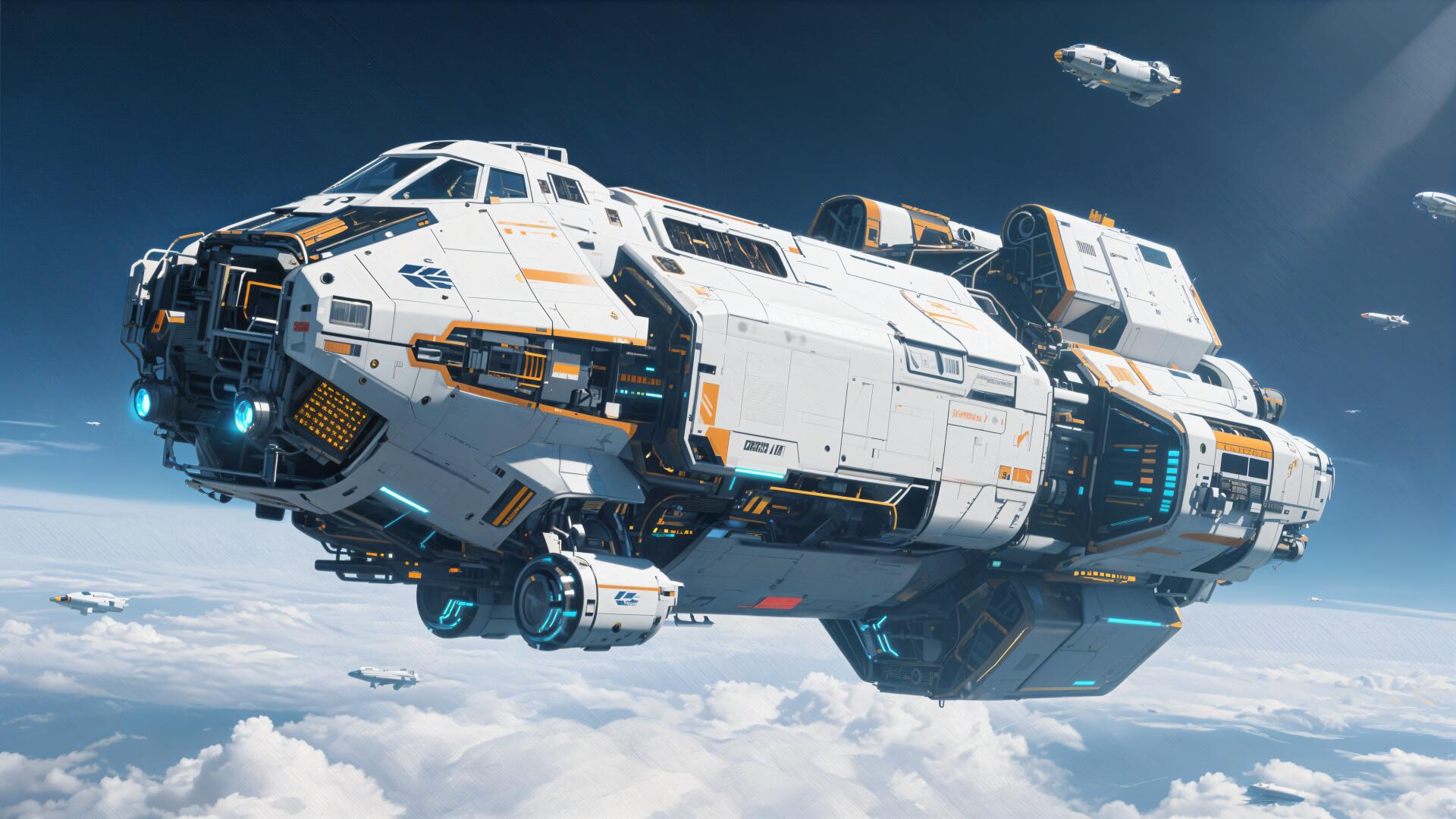 Cargo Spaceship 4k Wallpapers
