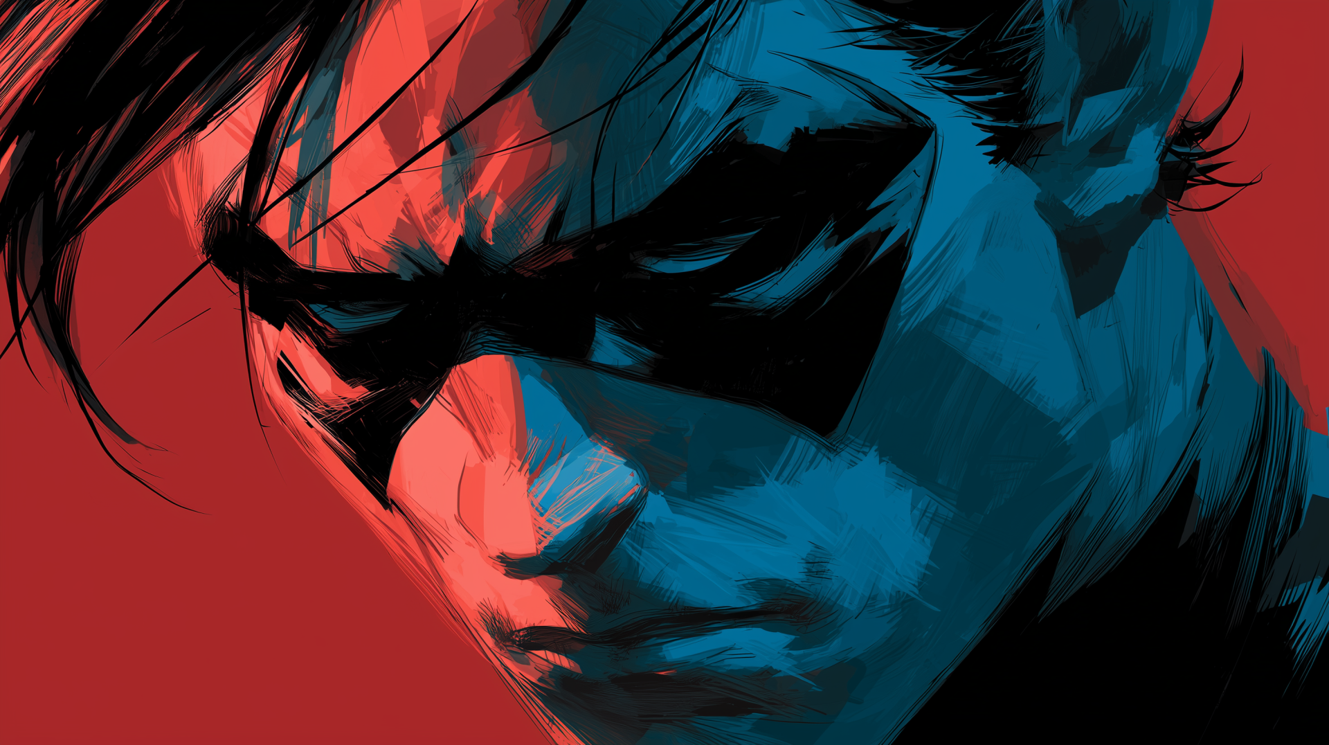 Download Comic Nightwing DC Comics HD Wallpaper by patrika