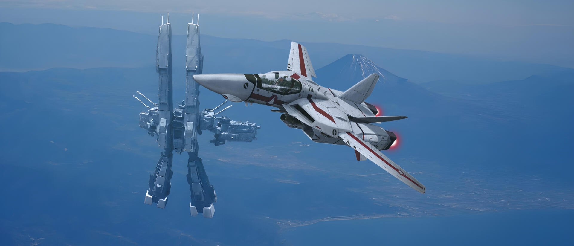 Macross Valkyrie - Robotech HD Flight Wallpaper