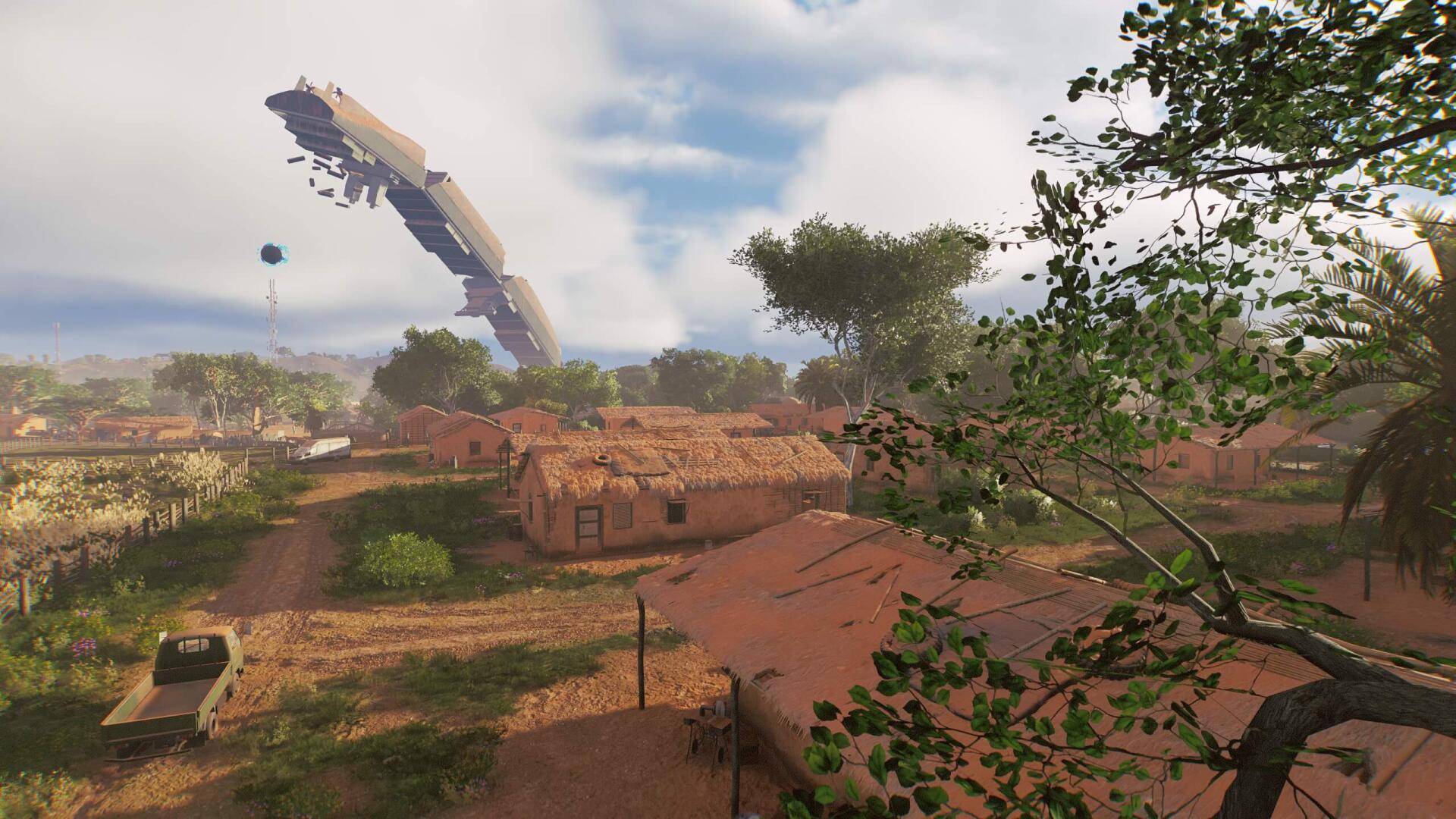 Active Matter: Fallen Ark Village — HD Video Game Wallpaper
