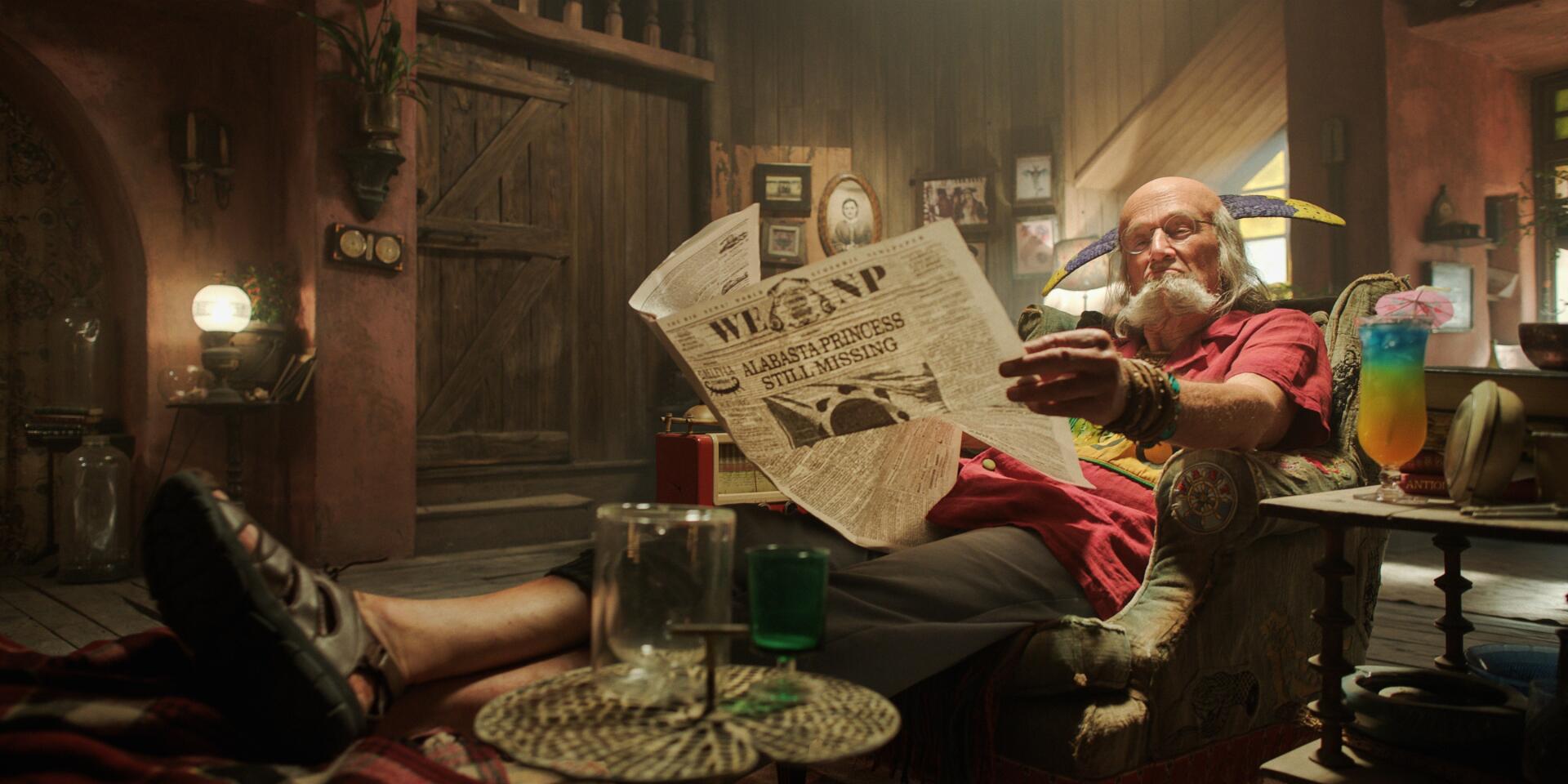 One Piece Live Action — 2K Quad HD Wallpaper: Garp's Quiet Watch