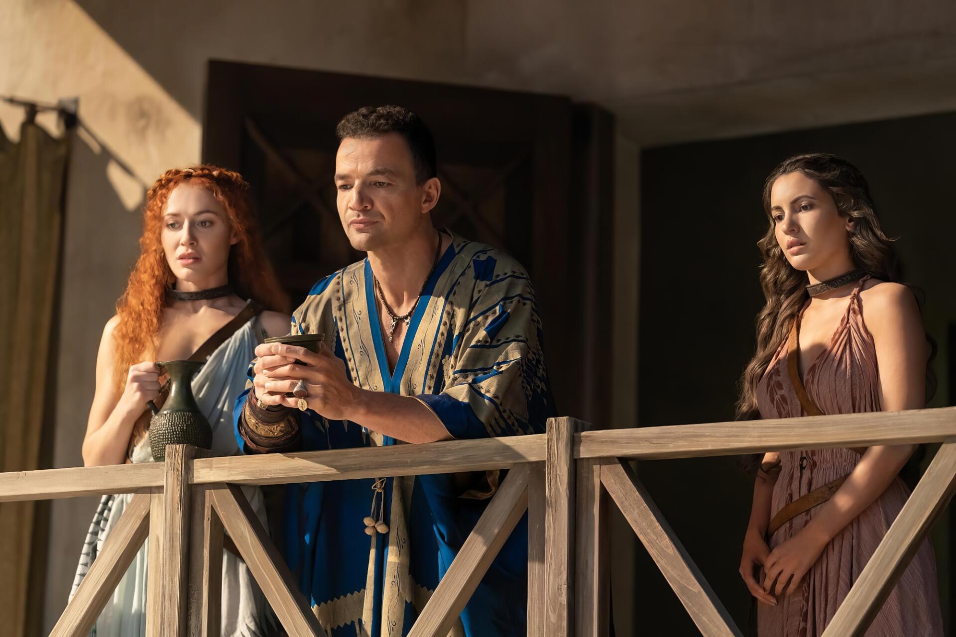 Spartacus: House of Ashur — HD Balcony Wallpaper