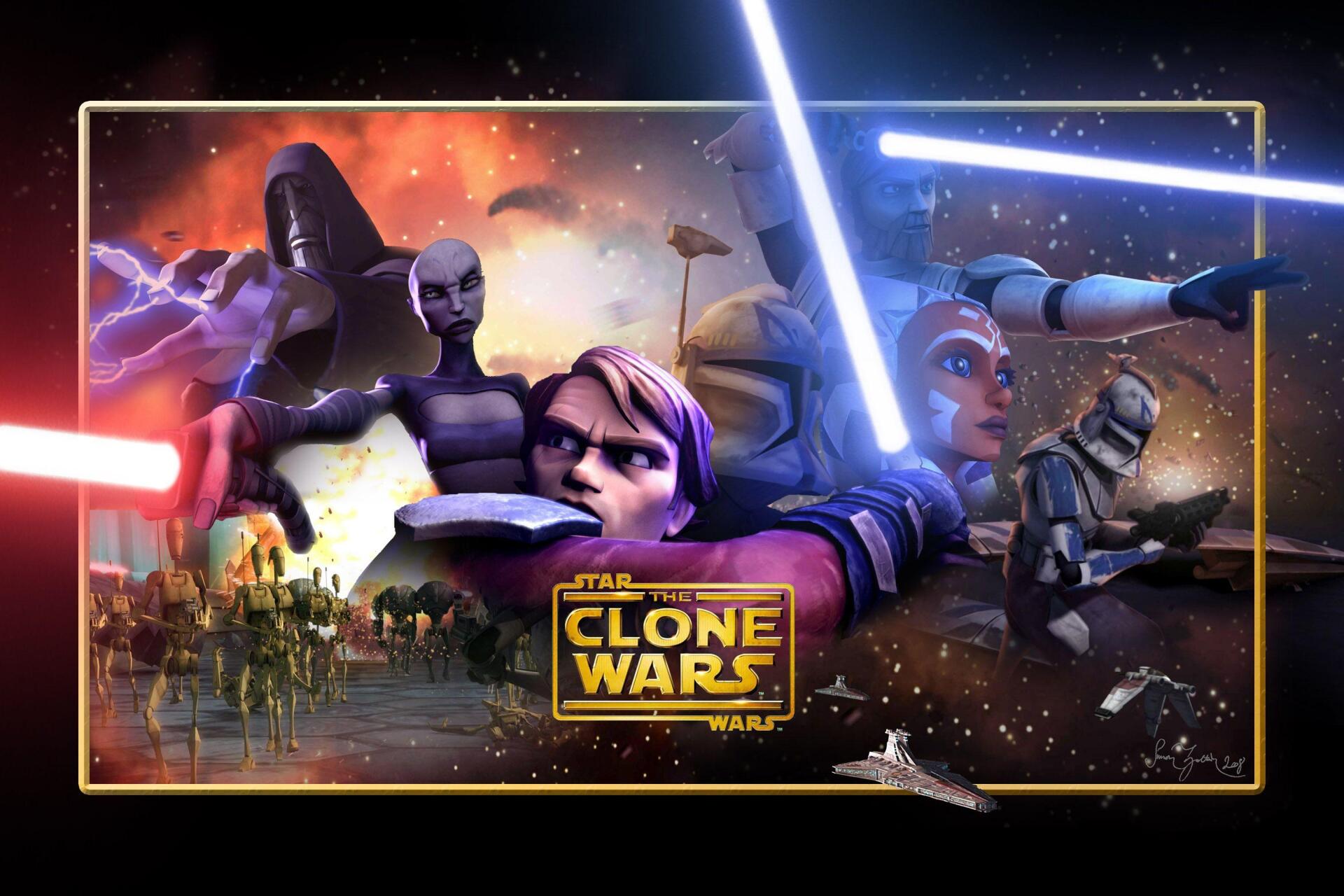 Star Wars: The Clone Wars (2008) — 2K Quad HD Wallpaper
