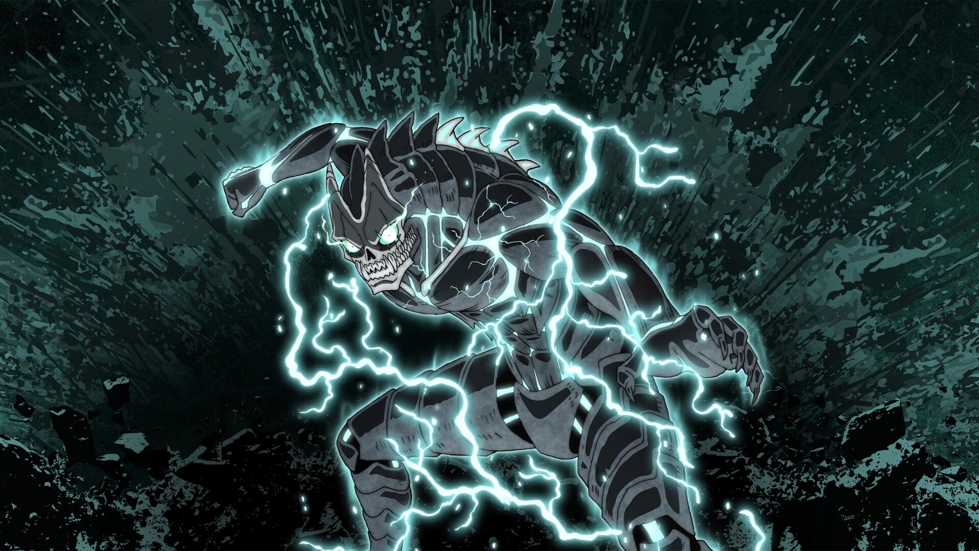 Kaiju No. 8 — 4K Ultra HD Electrified Wallpaper
