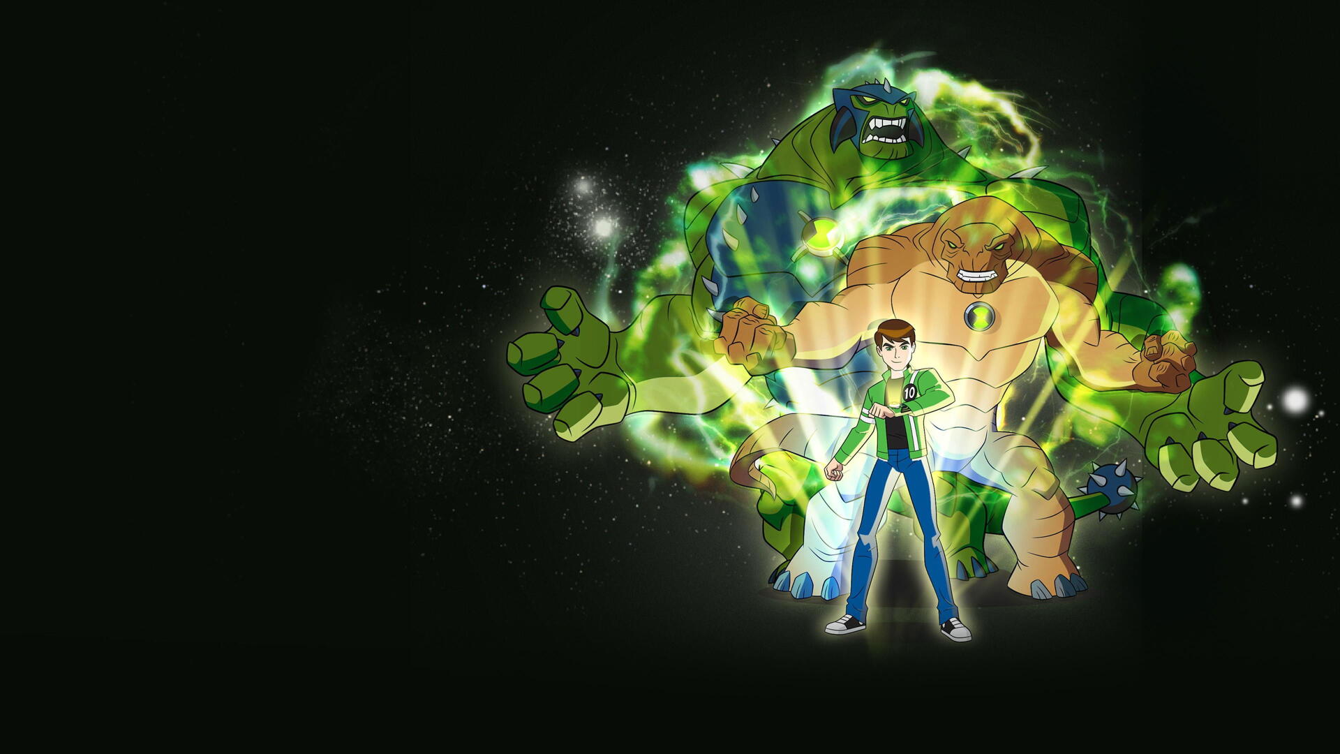 Ben 10: Ultimate Alien — 4K Ultra HD Power-Up Wallpaper