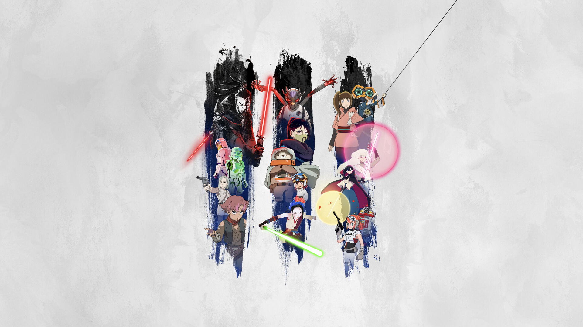 Star Wars: Visions — 4K Ultra HD Anime Wallpaper