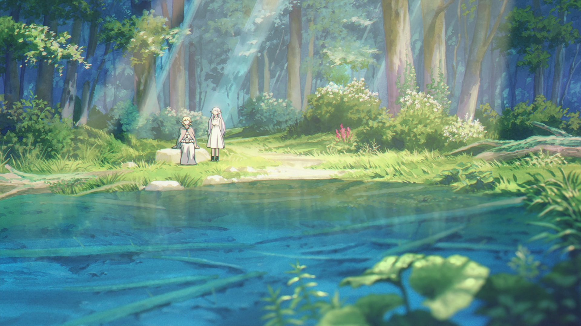 Frieren: Beyond Journey's End — Tranquil Forest Reflections (HD ...