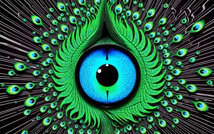 neon feather Desktop Wallpapers, Phone Wallpaper, PFP, Gifs, and More ...